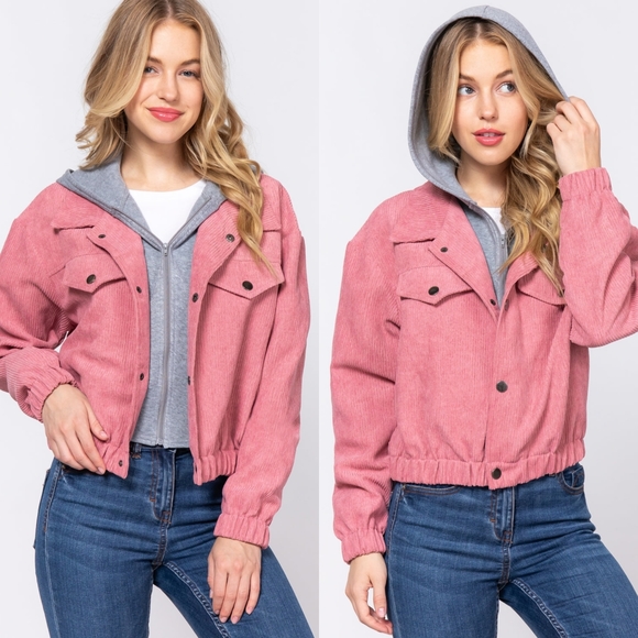 Harmony In Nature | Jackets & Coats | Urban Luxe Kennedy Jacket Pink ...